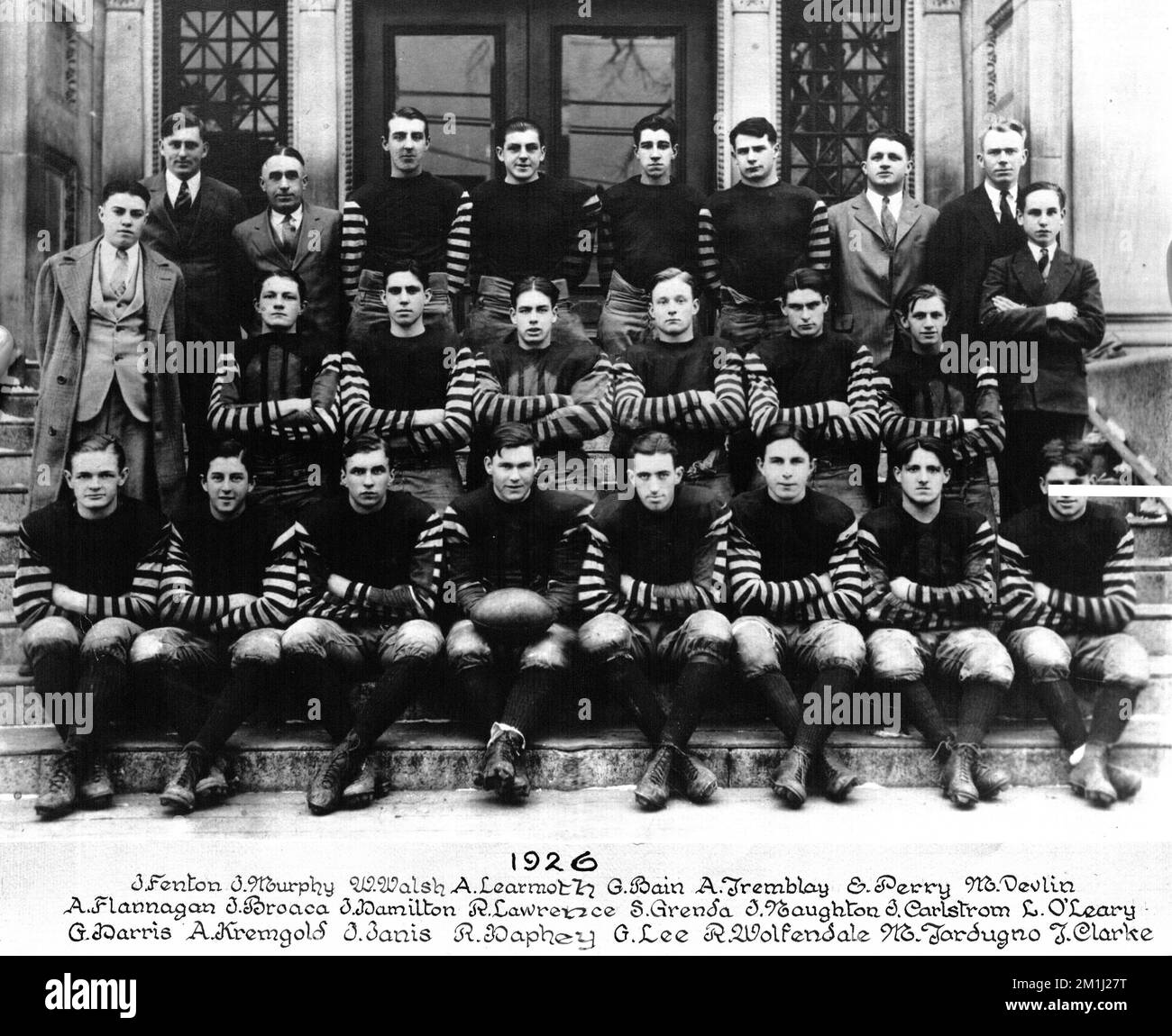 1926 Lawrence High School football team , Football players, Lawrence ...