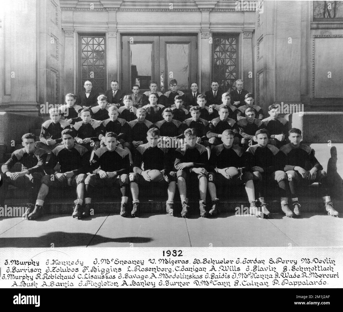 1932 Lawrence High School football team , Football players, Lawrence ...