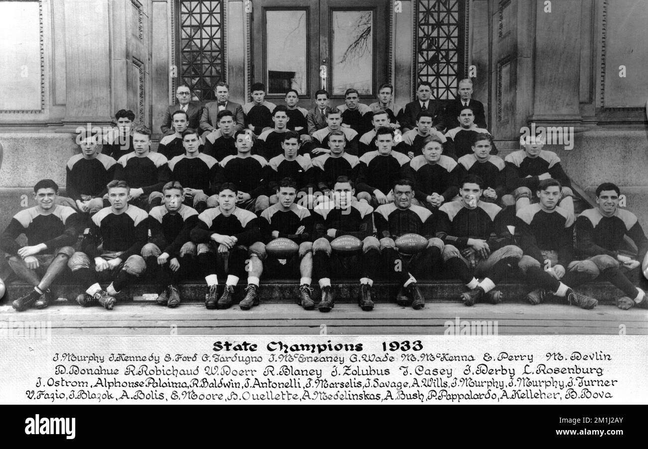 1933 Lawrence High School football team , Football players, Lawrence ...