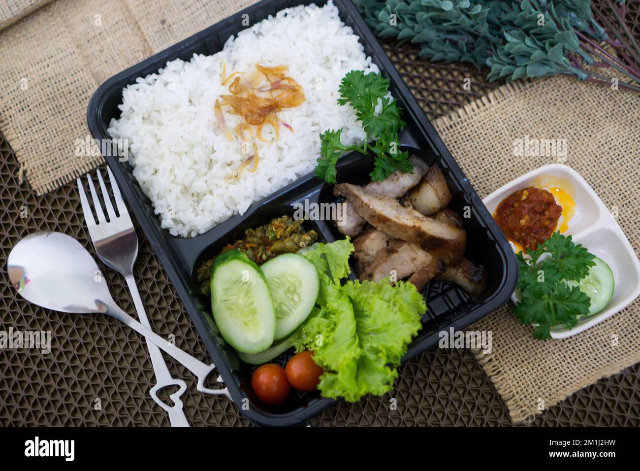 Babi Panggang, the Batak North Sumatra Dish Roast Pork in Traditional ...