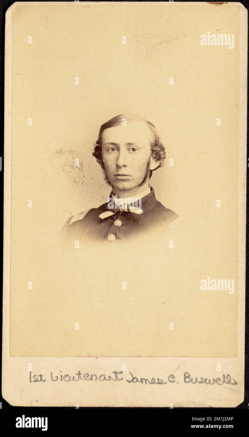 1st Lieutenant James C. Buswell , Military officers, Carte de Visite ...