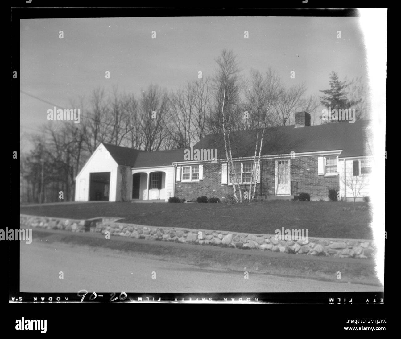 20 Dunster Rd , Houses. Needham Building Collection Stock Photo - Alamy