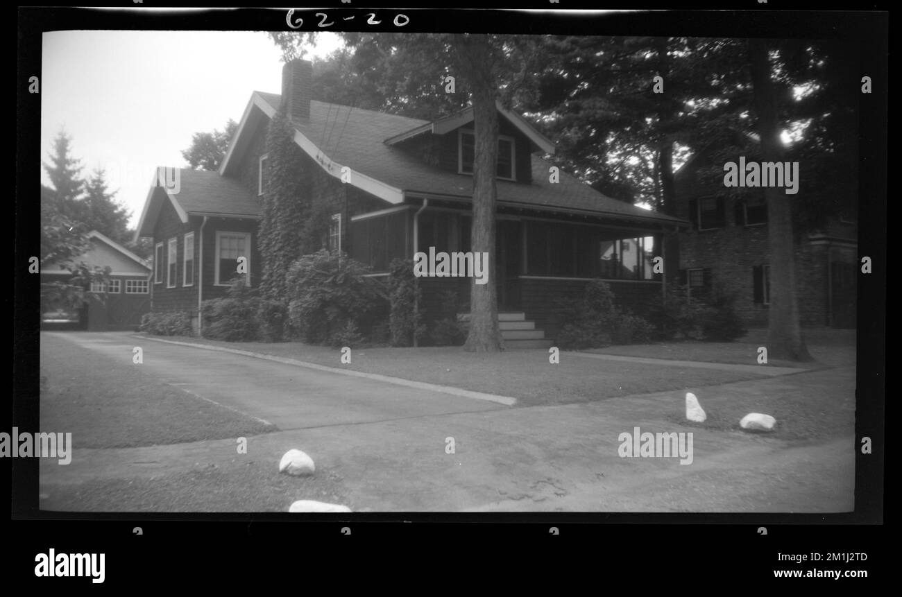 20 Cleveland Rd , Houses. Needham Building Collection Stock Photo - Alamy