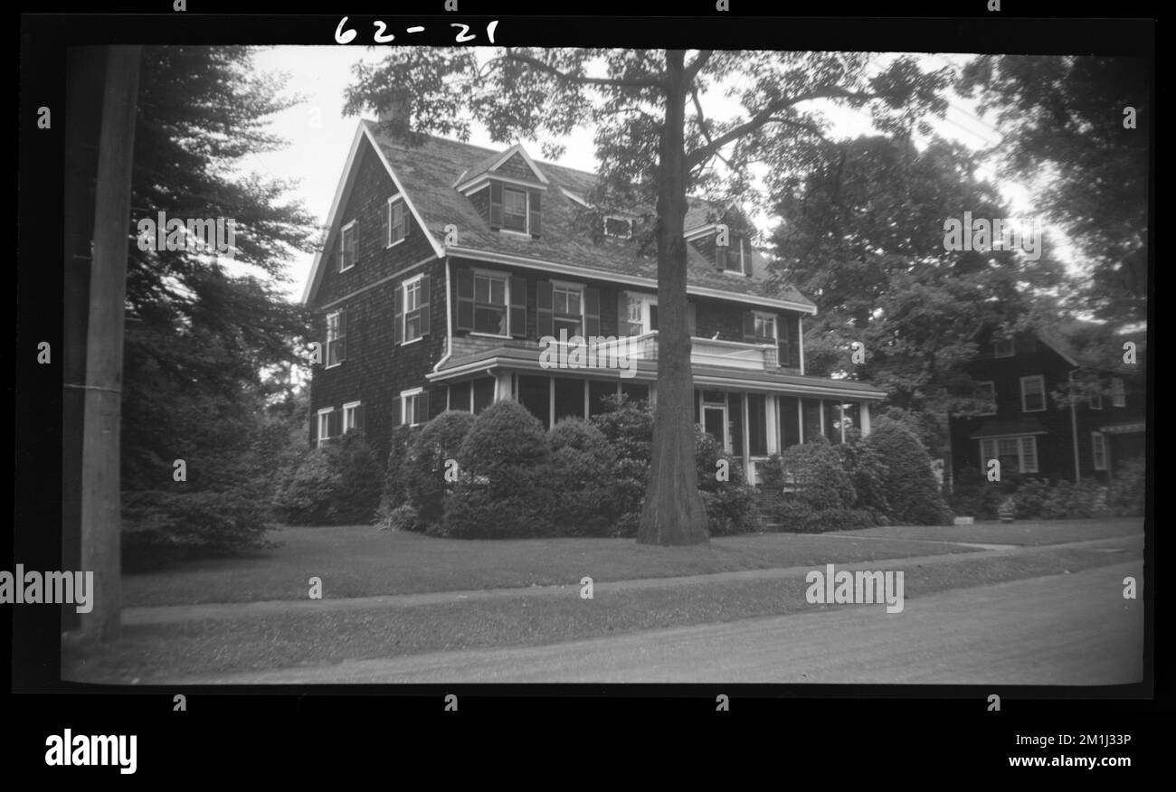 21 Cleveland Rd , Houses. Needham Building Collection Stock Photo - Alamy
