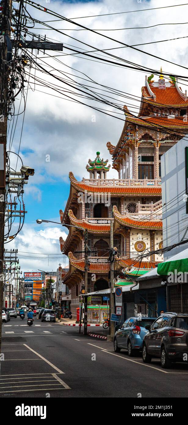 Wat Chue Chang chinese temple in Hat Yai, Songkhla, Thailand Stock Photo - Alamy
