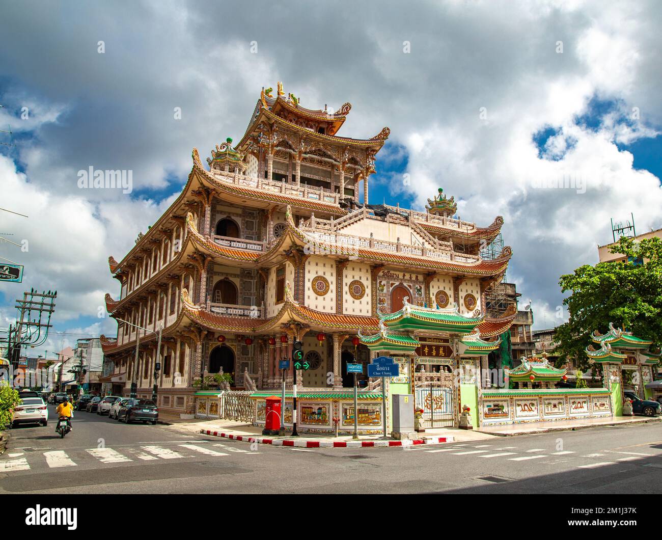 Wat Chue Chang chinese temple in Hat Yai, Songkhla, Thailand Stock ...