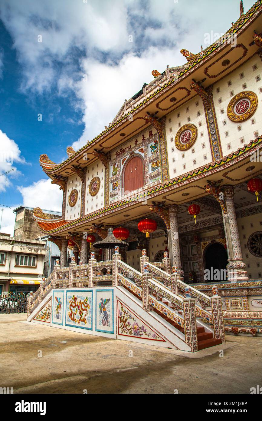 Wat Chue Chang chinese temple in Hat Yai, Songkhla, Thailand Stock ...