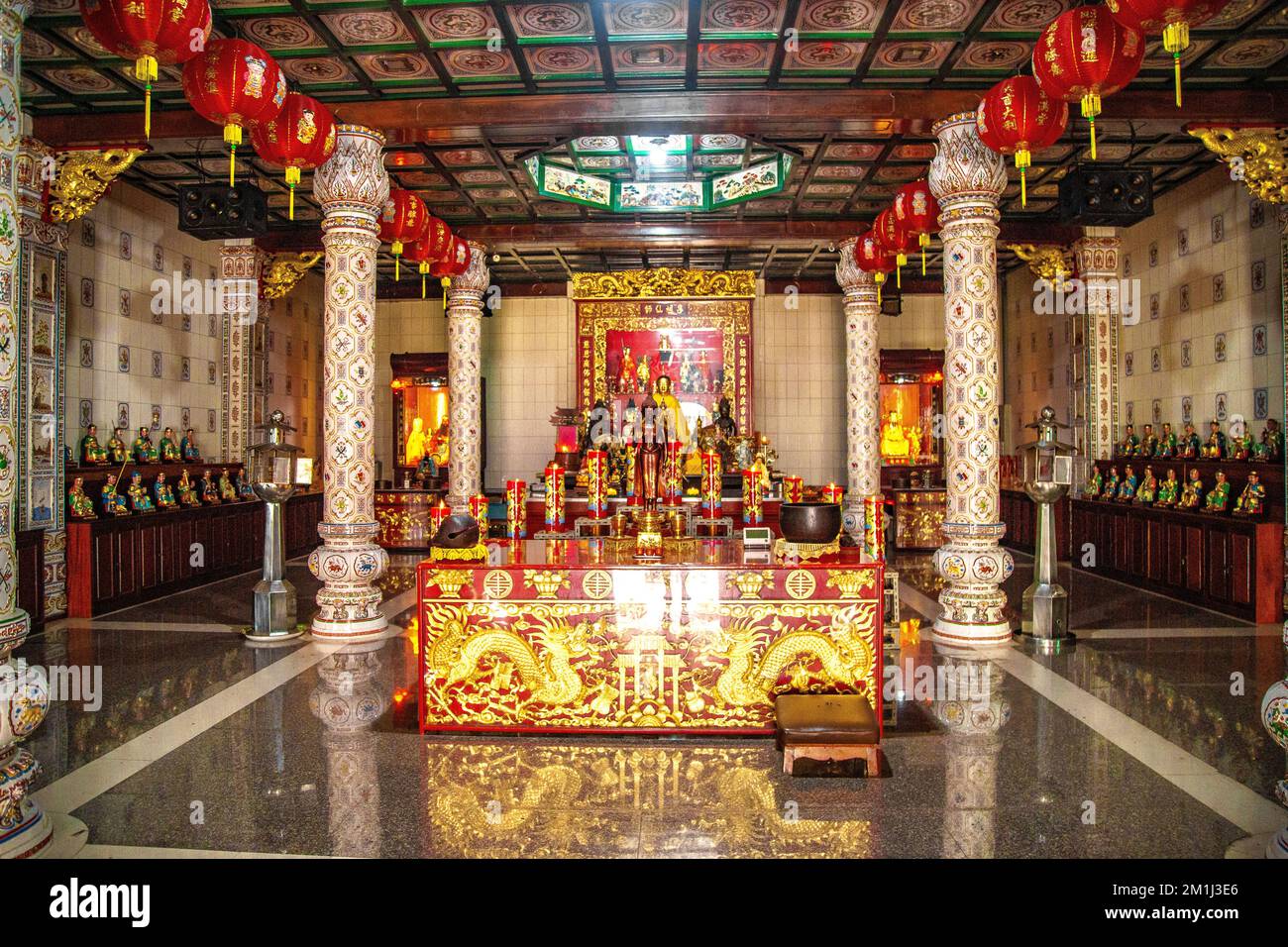 Wat Chue Chang chinese temple in Hat Yai, Songkhla, Thailand Stock ...