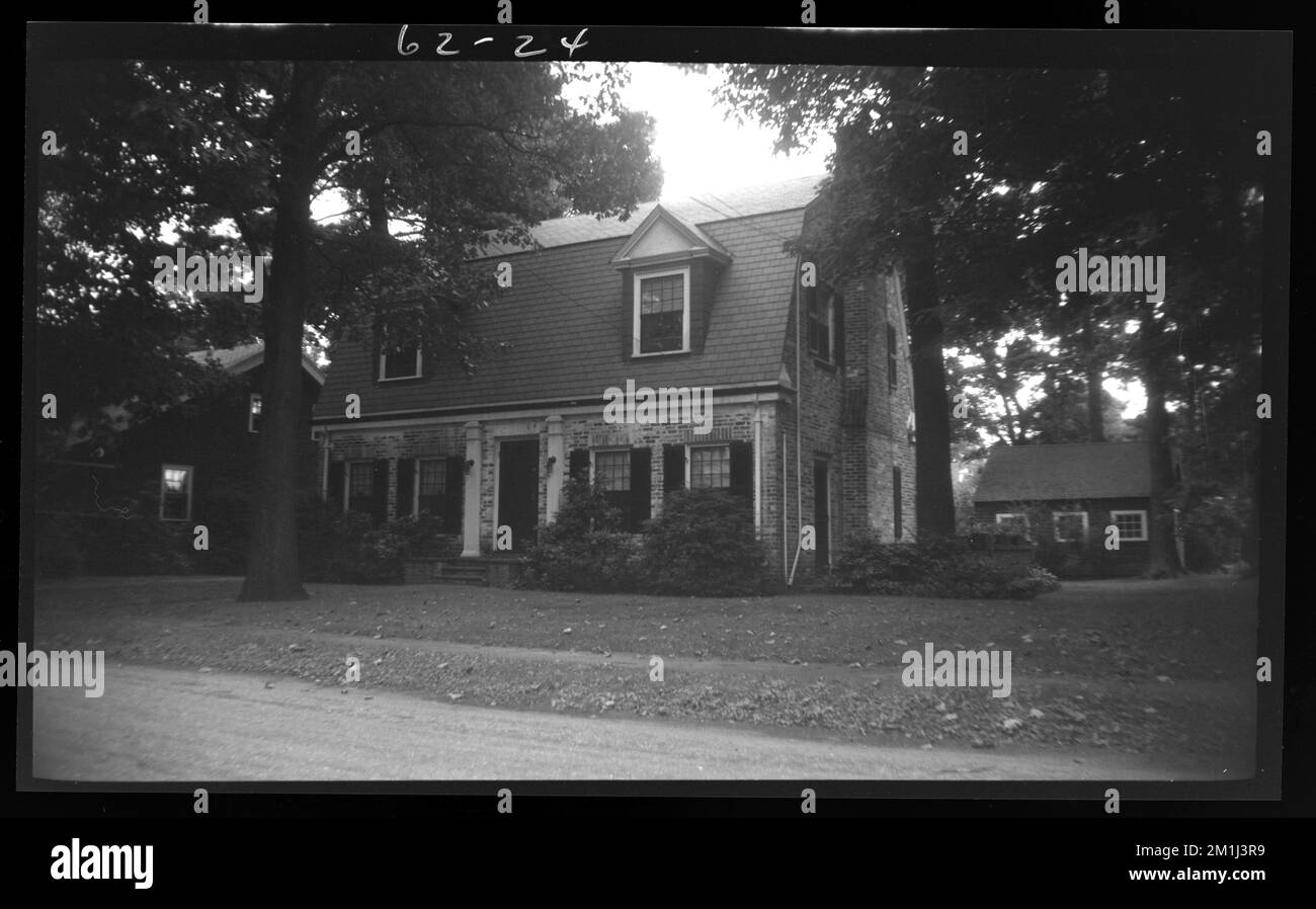 24 Cleveland Rd , Houses. Needham Building Collection Stock Photo - Alamy