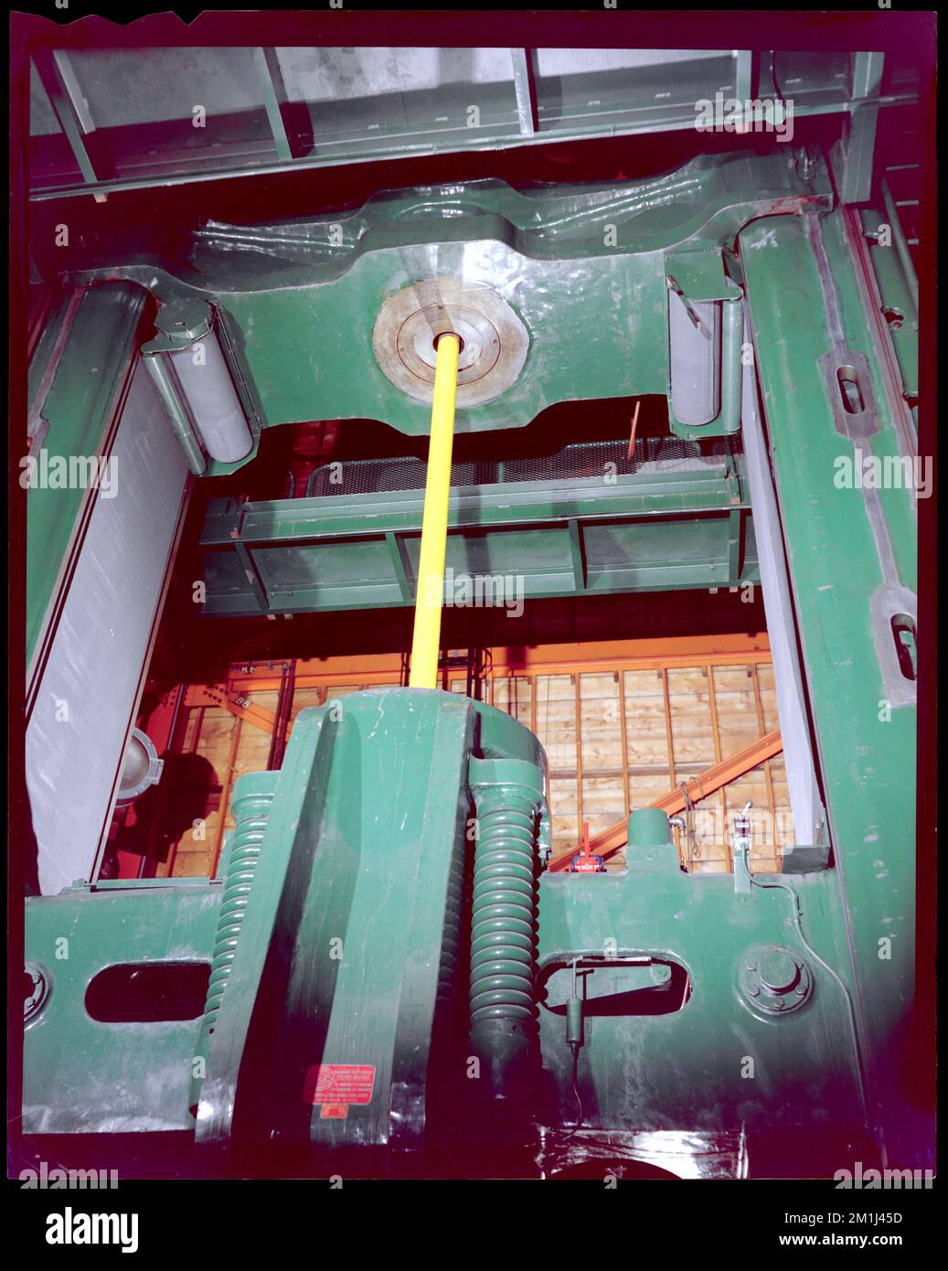 2,400,000-lb hydraulic tension-compression testing machine , Armories ...