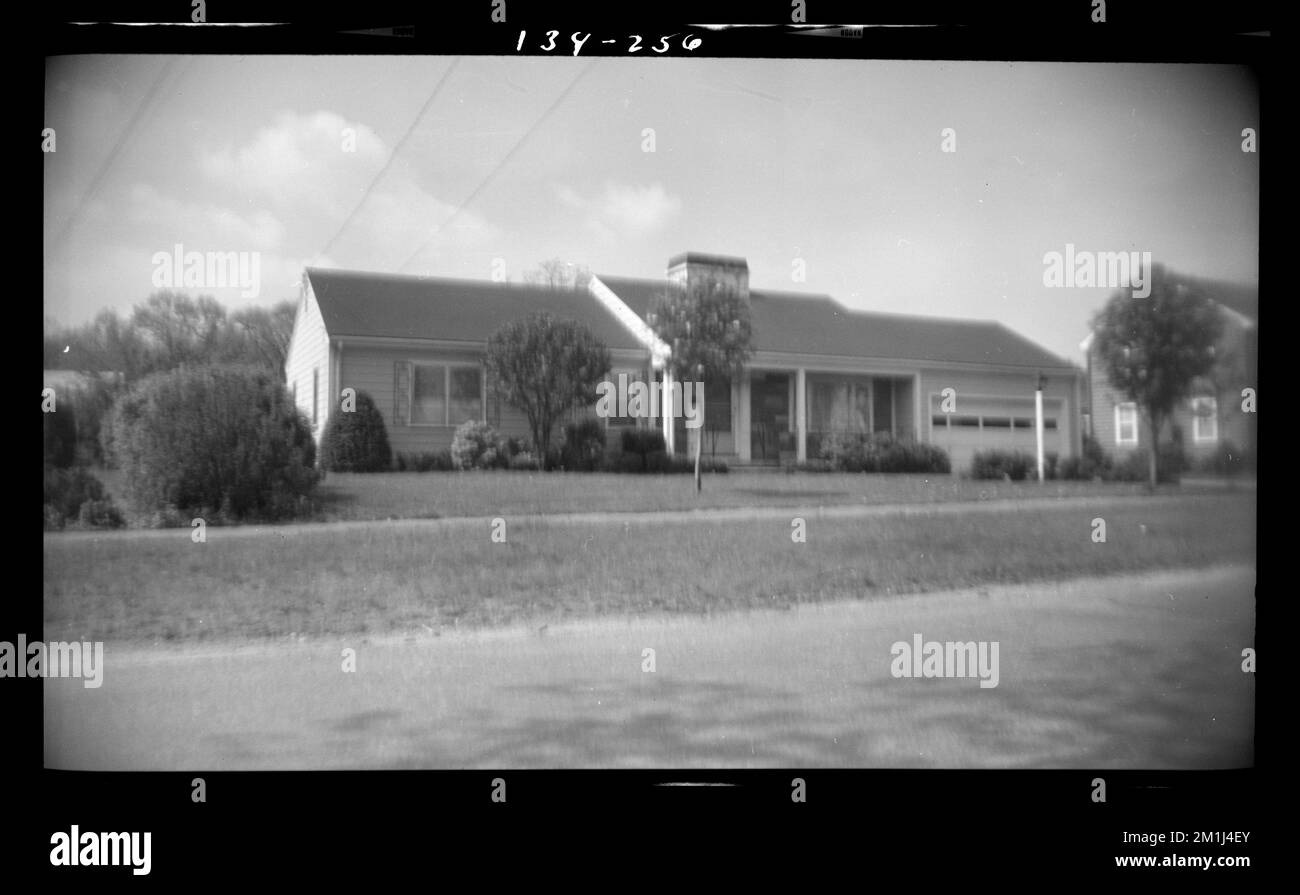 256 Great Plain Ave , Houses. Needham Building Collection Stock Photo ...