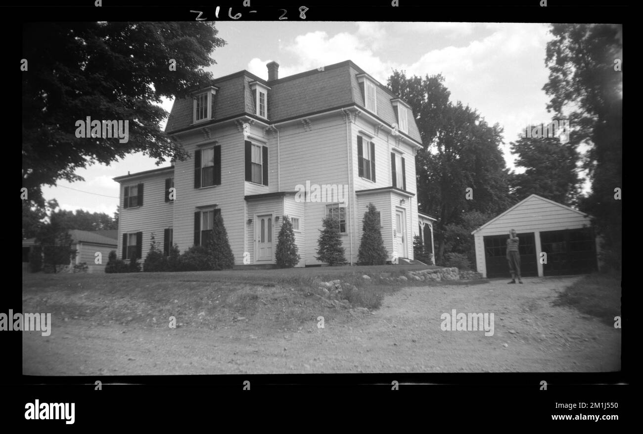 28 Mercer Rd , Houses. Needham Building Collection Stock Photo - Alamy