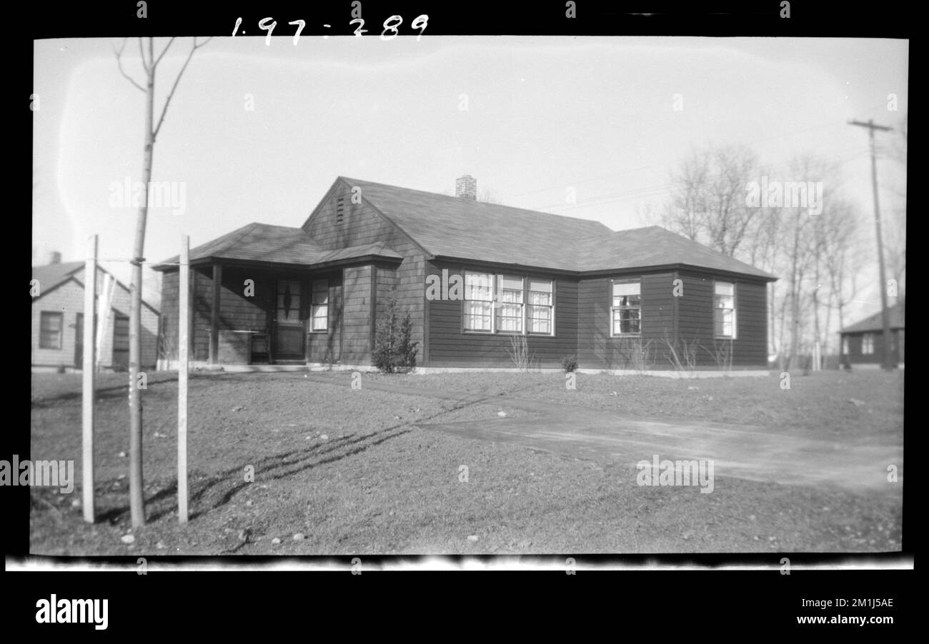 Linden housing Black and White Stock Photos & Images - Alamy