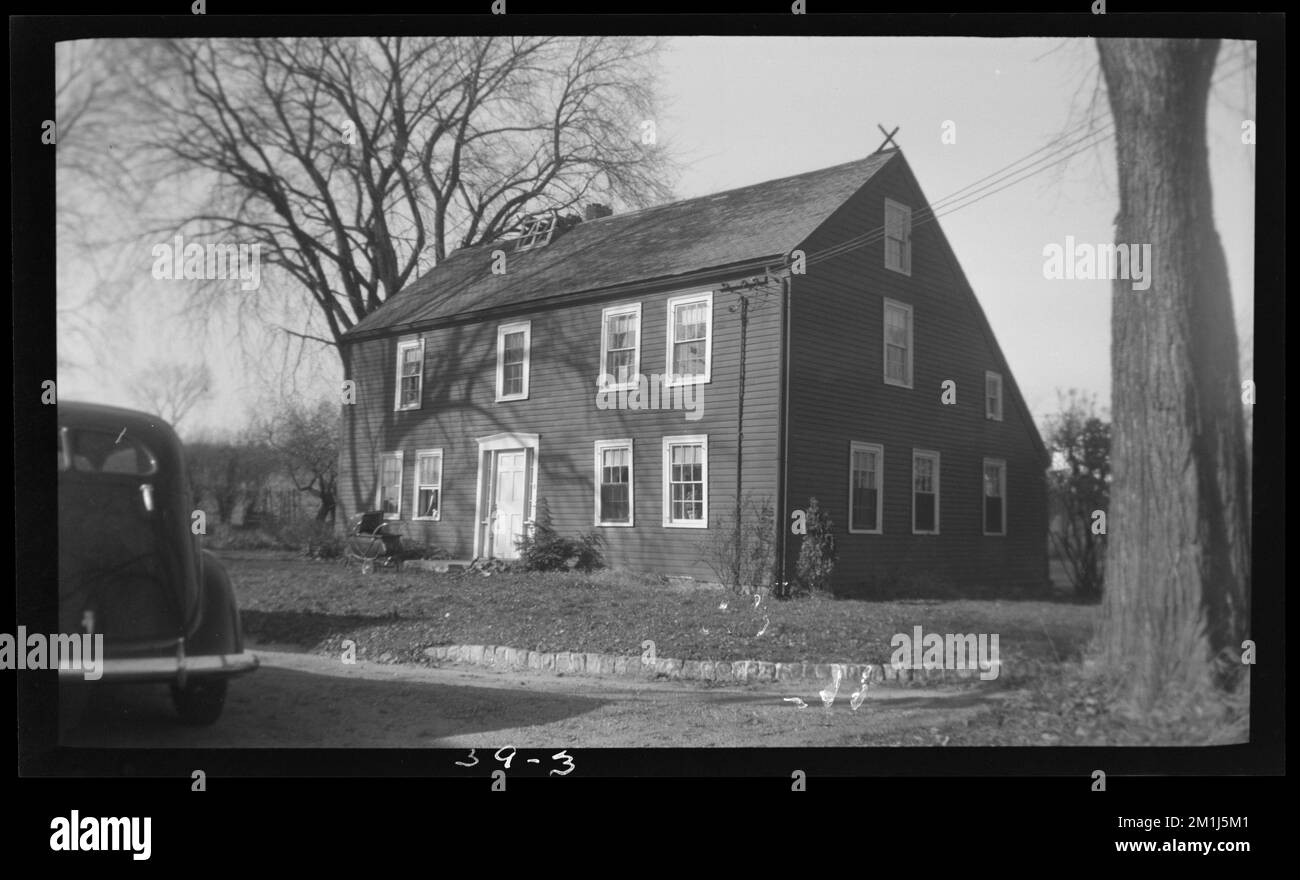 3 Burrill Lane , Houses. Needham Building Collection Stock Photo - Alamy