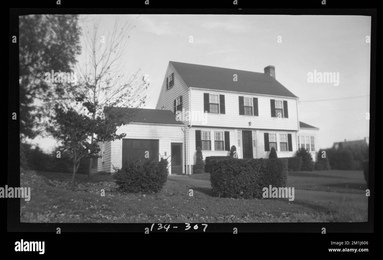 307 Great Plain Ave , Houses. Needham Building Collection Stock Photo ...