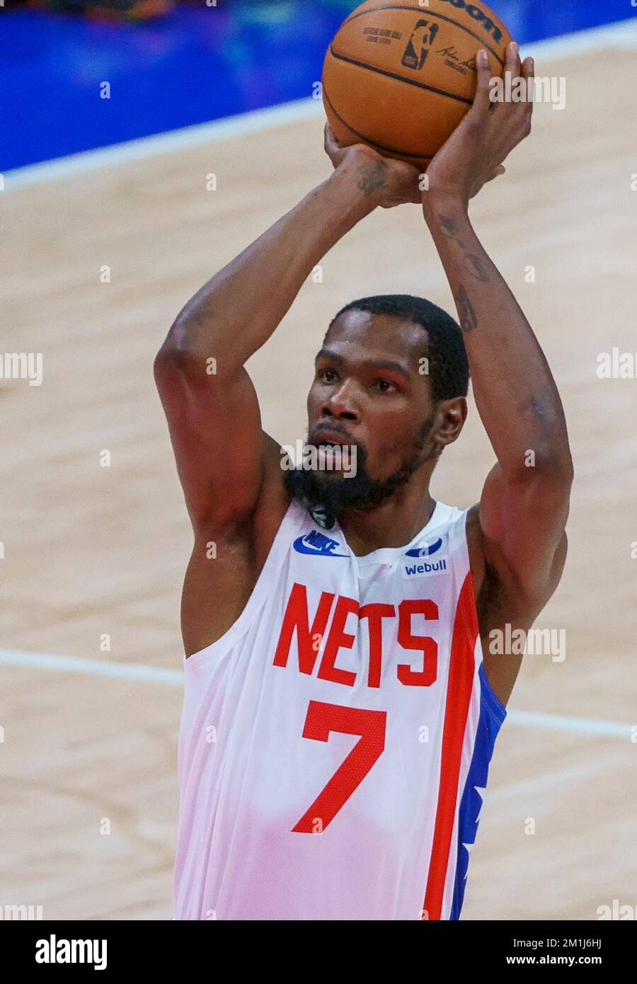 WASHINGTON, DC - DECEMBER 12: Brooklyn Nets forward Kevin Durant (7) at ...