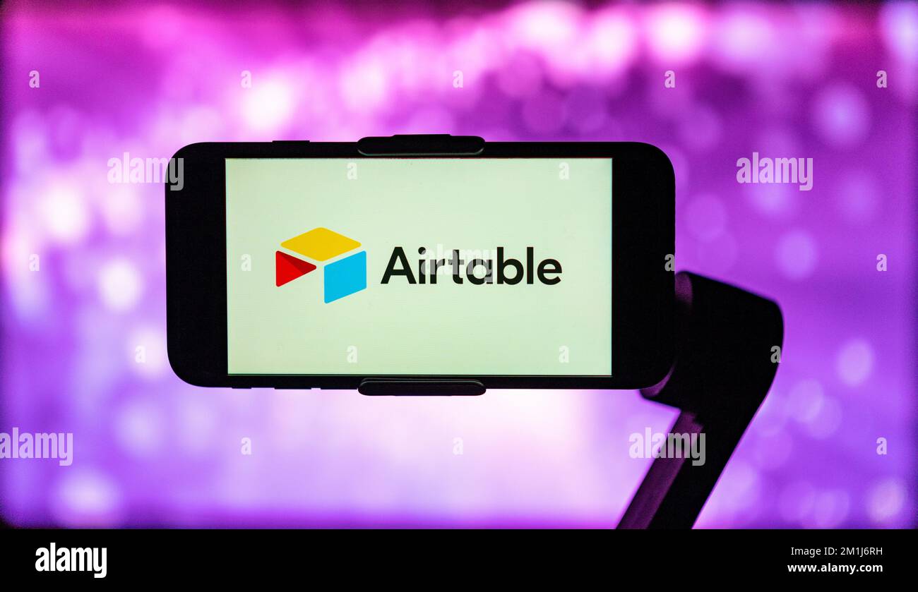 Airtable logo hi-res stock photography and images - Alamy