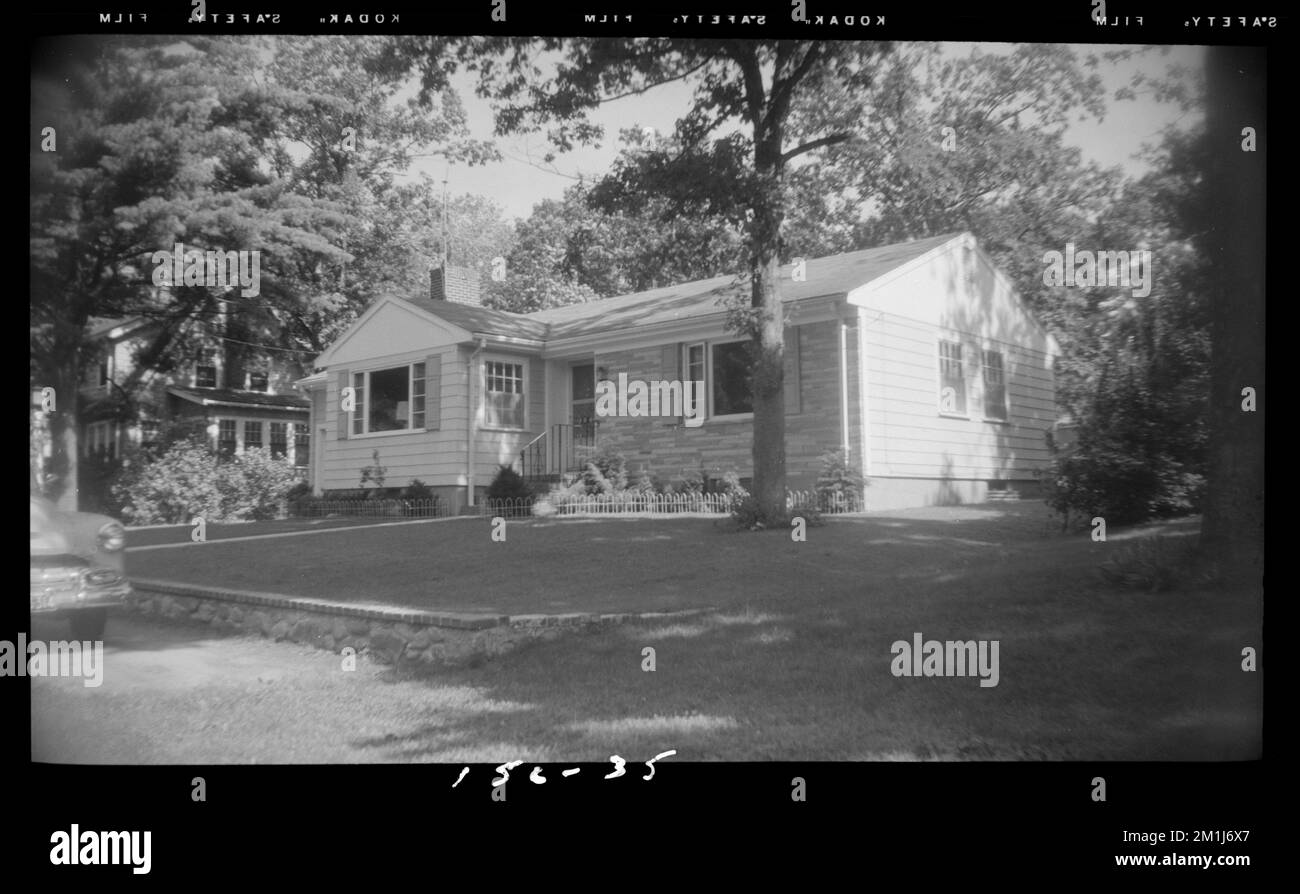 35 Hemlock St , Houses. Needham Building Collection Stock Photo - Alamy