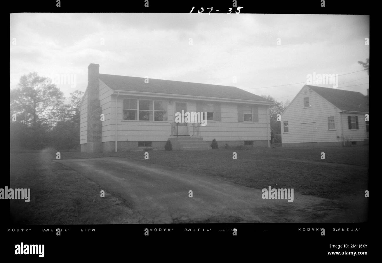 35 Falcon Street , Houses. Needham Building Collection Stock Photo - Alamy