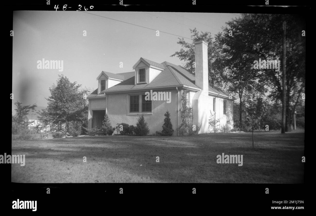 360 Central Ave , Houses. Needham Building Collection Stock Photo - Alamy