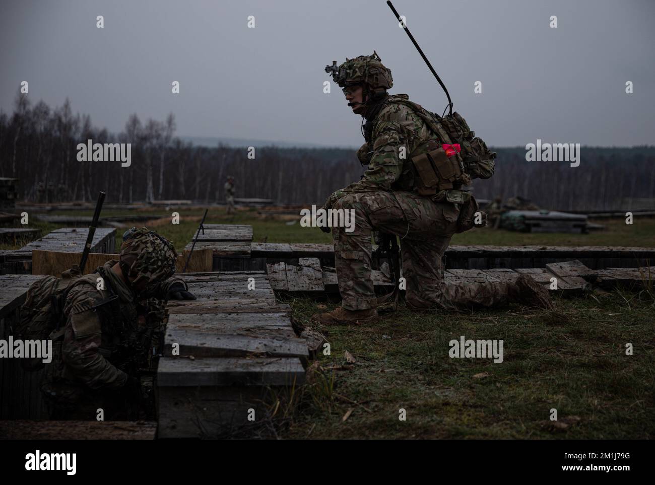 Soldiers assigned to the 1st Battalion, 26th Infantry Regiment, 2nd Brigade Combat Team, 101st ...