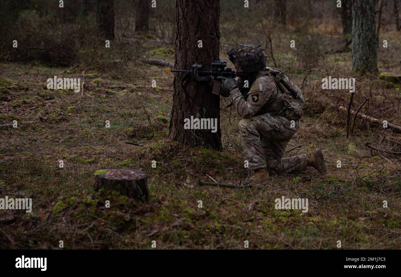 Soldiers assigned to the 1st Battalion, 26th Infantry Regiment, 2nd Brigade Combat Team, 101st ...