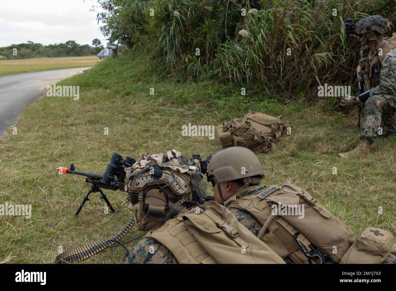 U.S. Marines, with Battalion Landing Team 1/4, 31st Marine ...