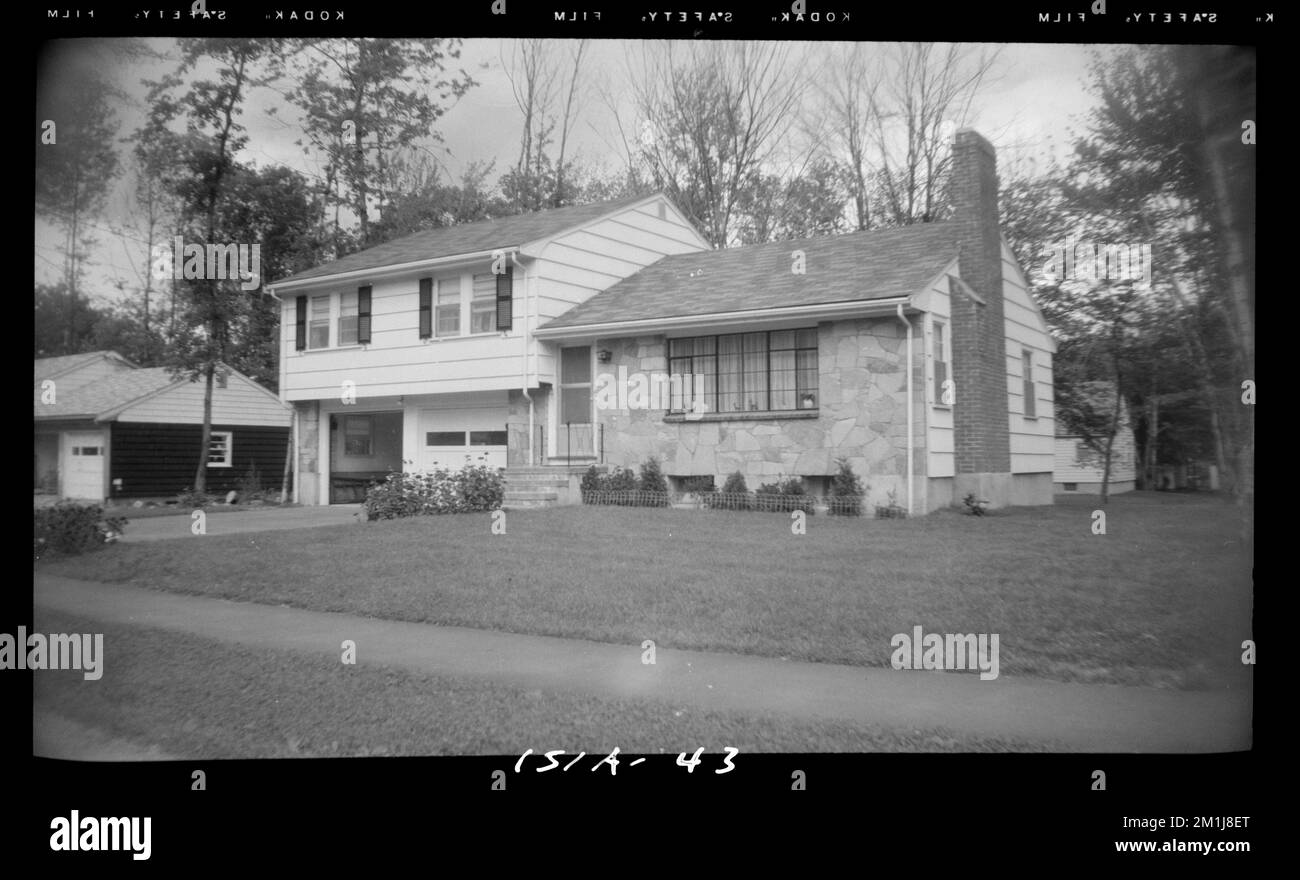 43 Helen Road , Houses. Needham Building Collection Stock Photo - Alamy