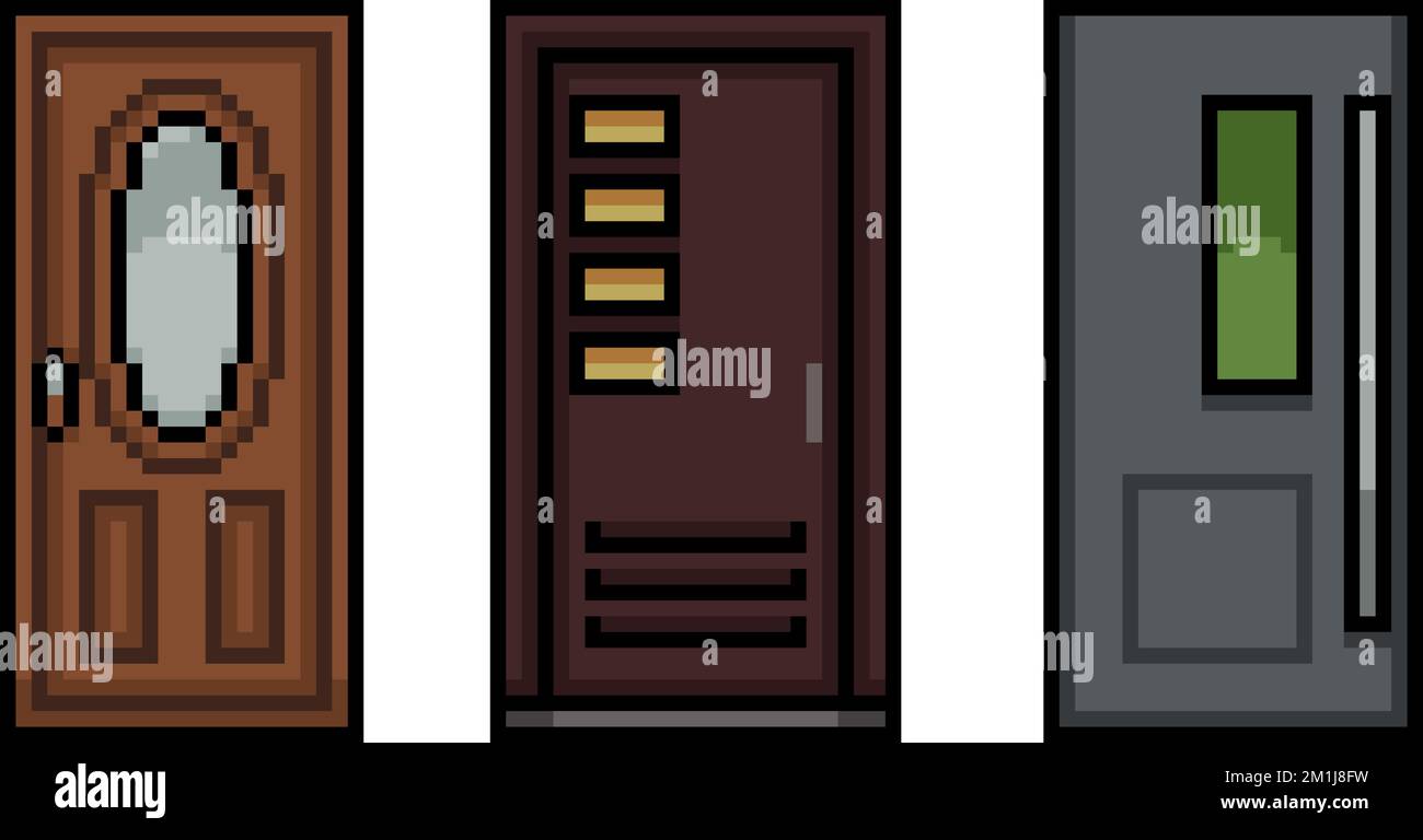 Glass door art Stock Vector Images - Alamy