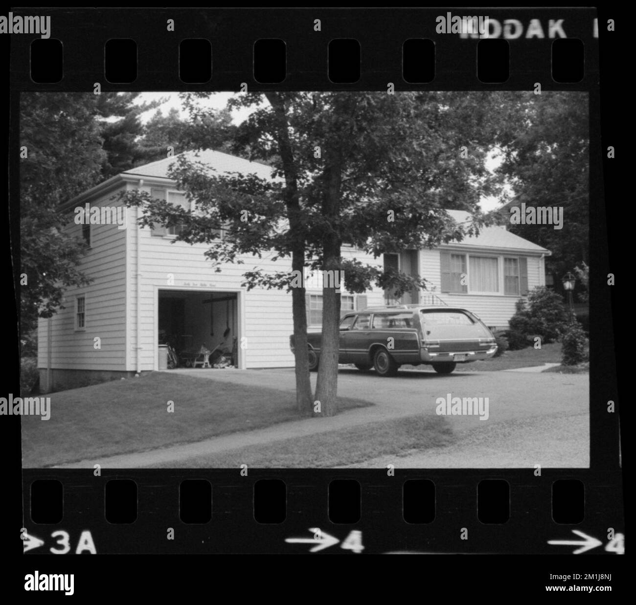 45 Aletha Rd , Houses, Automobiles. Needham Building Collection Stock ...