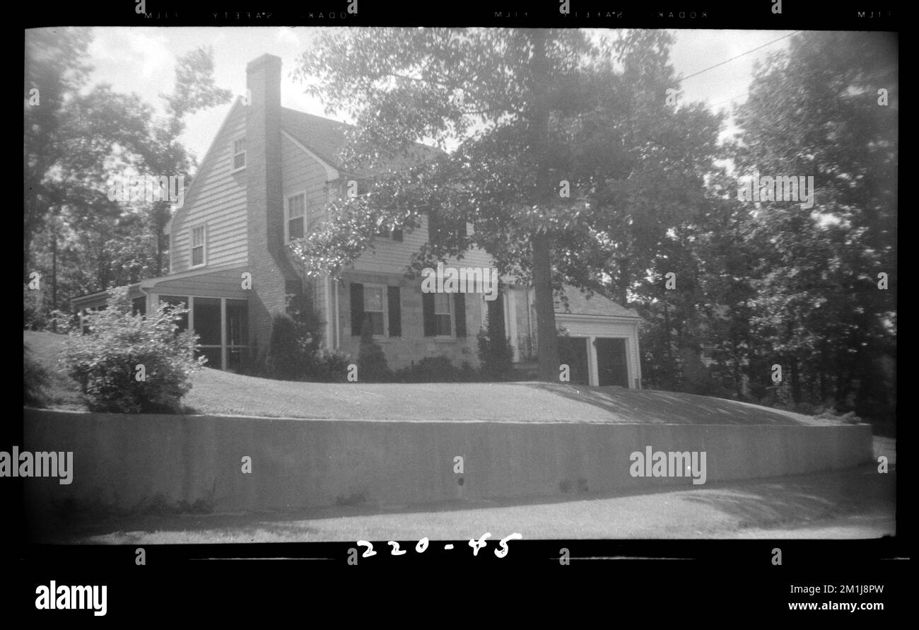 45 Morningside Rd , Houses. Needham Building Collection Stock Photo - Alamy