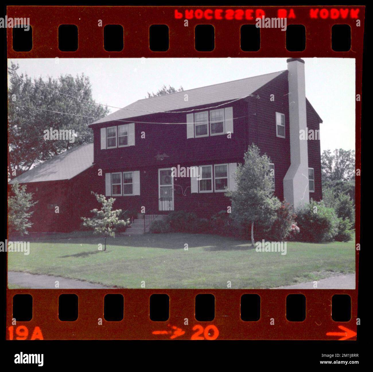 46 Border St , Houses. Needham Building Collection Stock Photo - Alamy