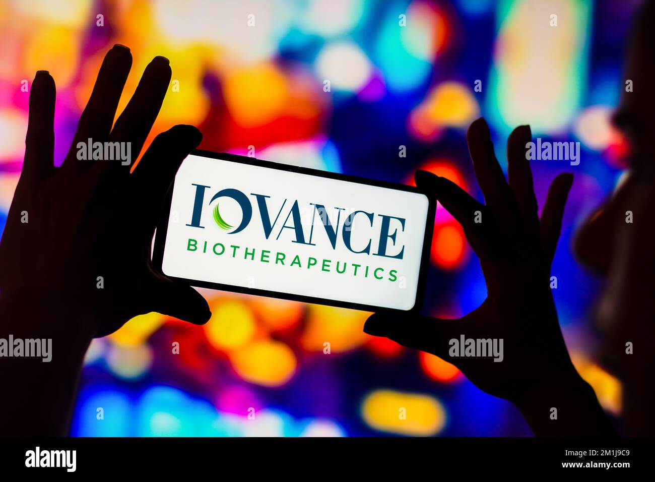 Brazil. 12th Dec, 2022. In this photo illustration, the Iovance ...