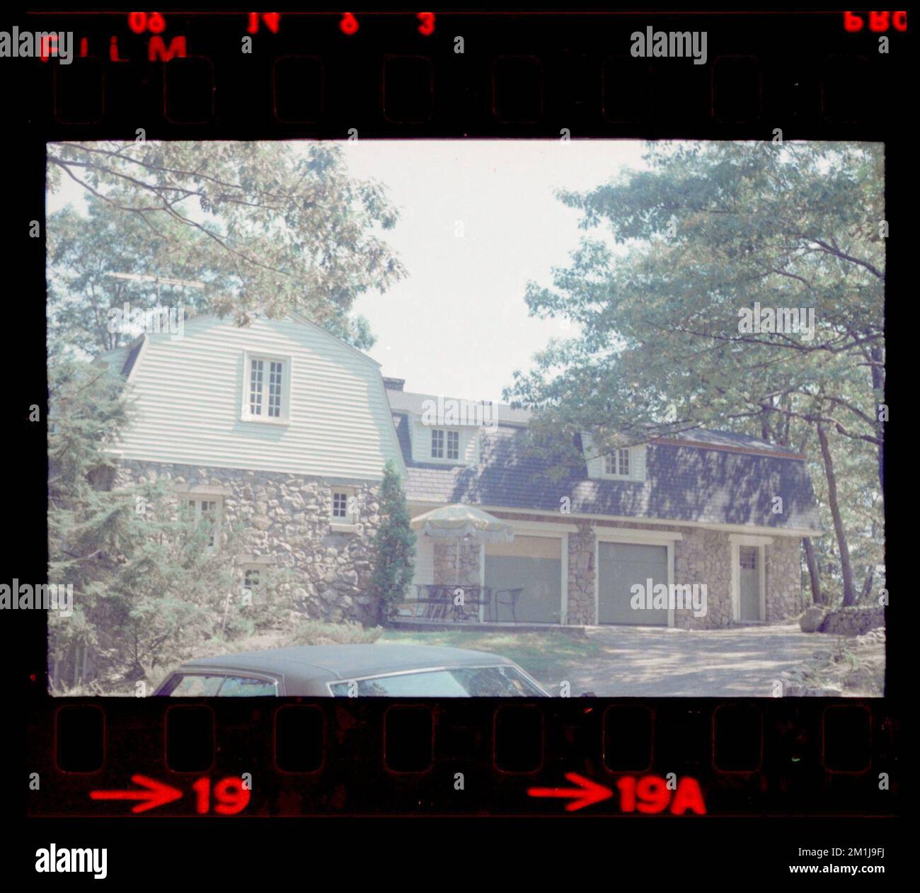 501 Greendale Ave , Houses. Needham Building Collection Stock Photo - Alamy