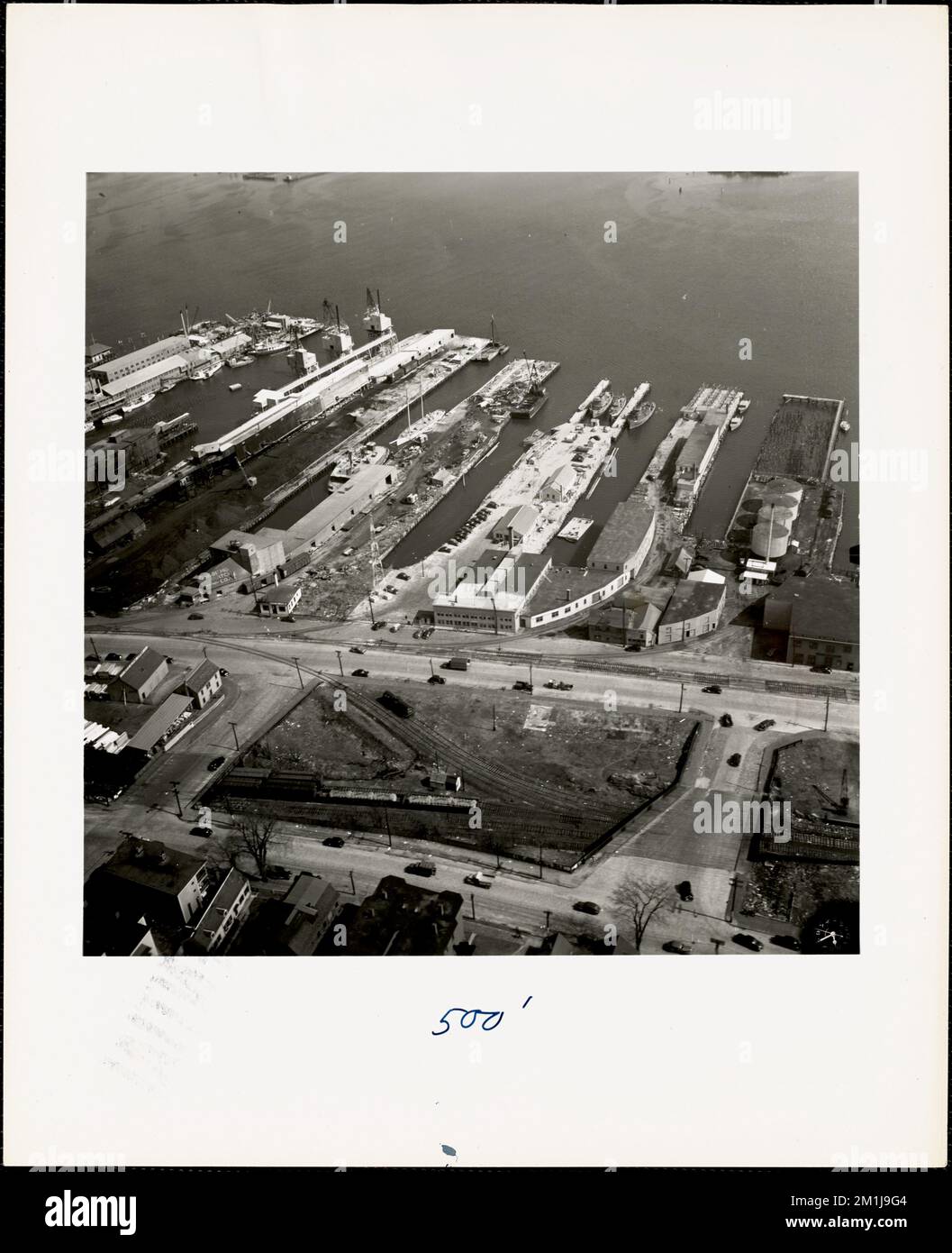 500 Feet , Naval yards & naval stations, Section Base. Photographs of ...