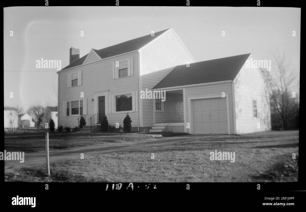 52 Fuller Brook Rd , Houses. Needham Building Collection Stock Photo ...