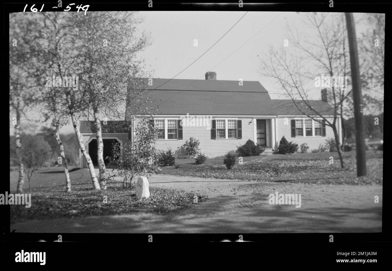 549 High Rock St , Houses. Needham Building Collection Stock Photo - Alamy