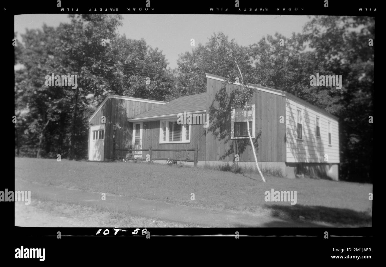 58 Falcon Street , Houses. Needham Building Collection Stock Photo - Alamy