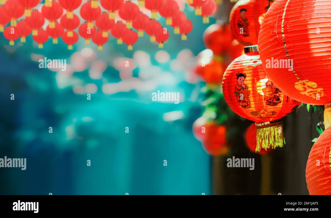 Chinese new year chengdu china lantern hi-res stock photography and ...