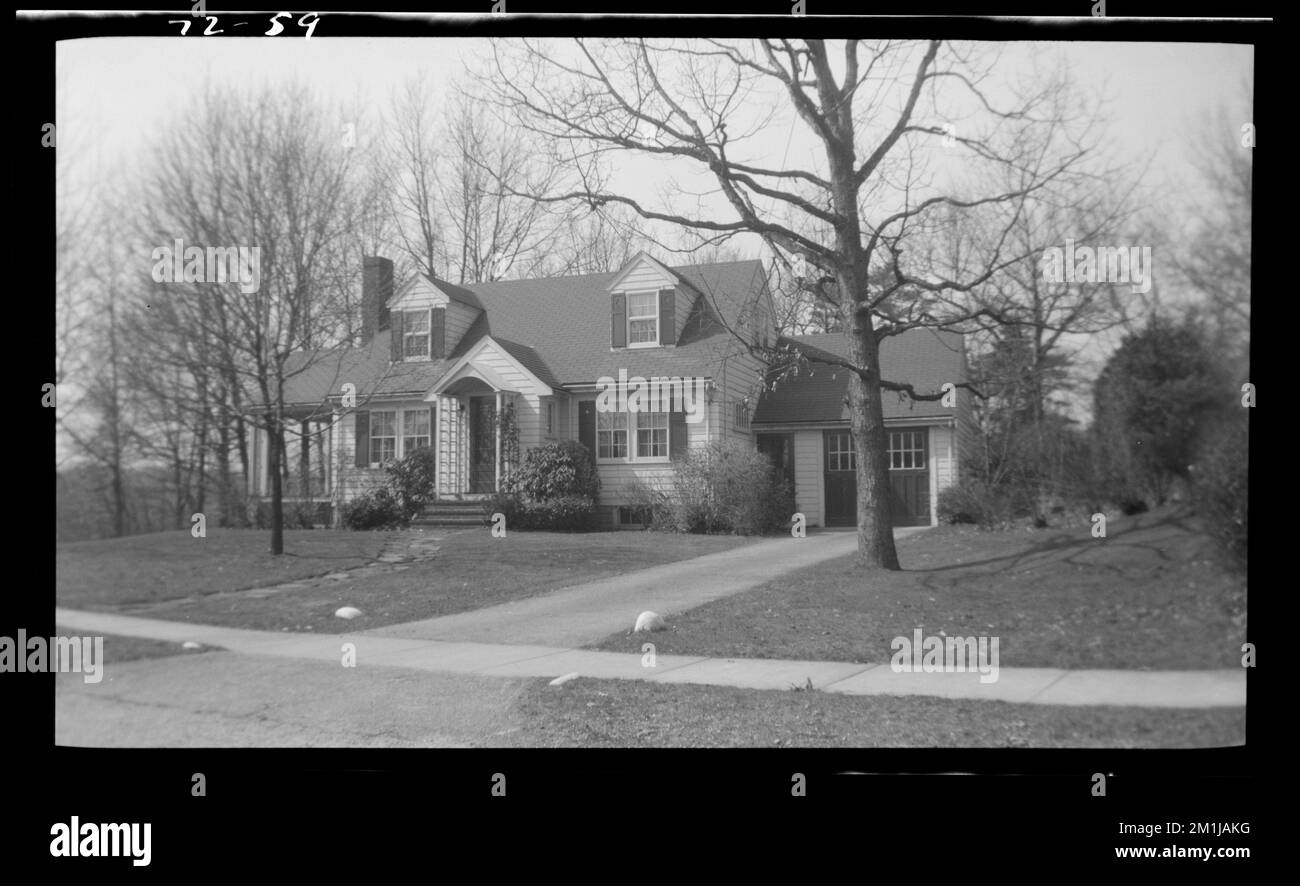 59 Coulton Park , Houses. Needham Building Collection Stock Photo - Alamy