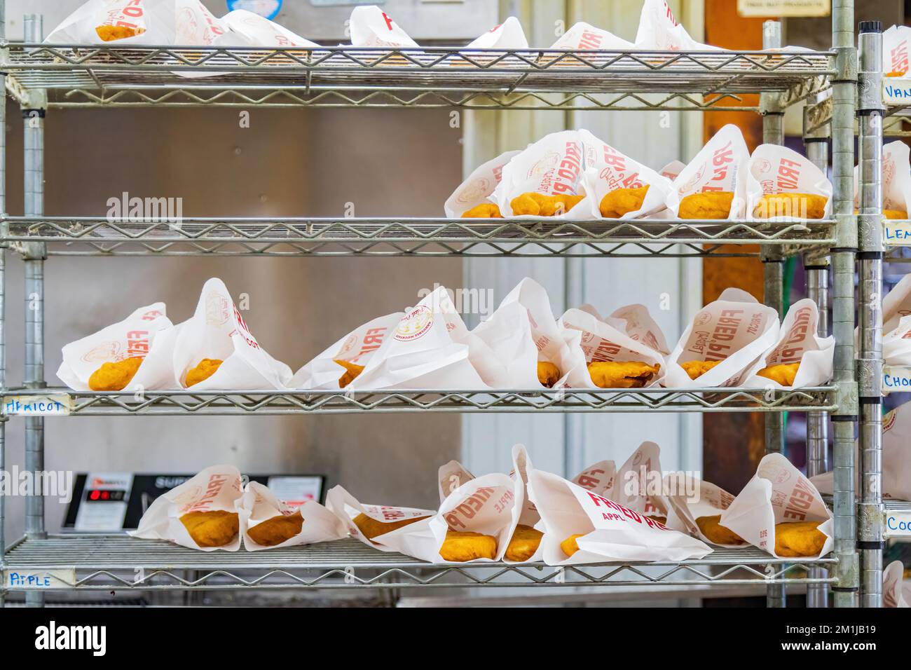 Oklahoma, NOV 13 2022 - Interior view of the Arbuckle Mountain Fried ...