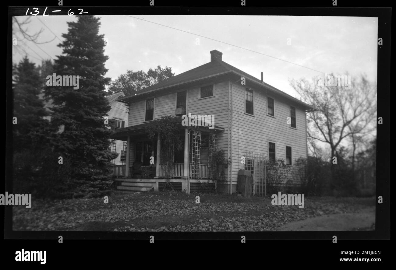 62 Grant Street , Houses. Needham Building Collection Stock Photo - Alamy