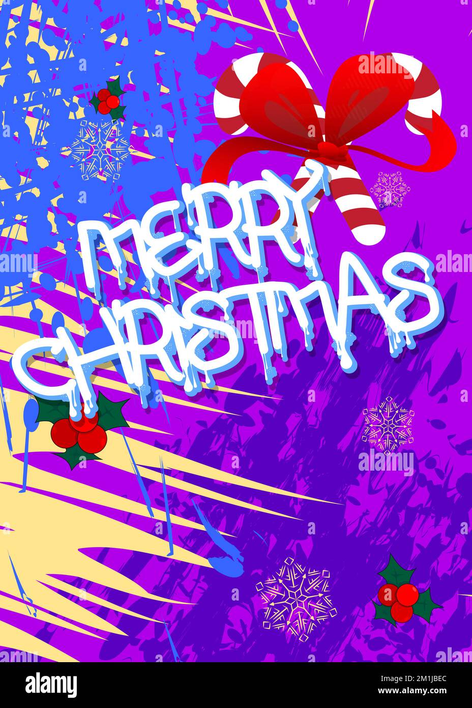 Merry Christmas. Graffiti tag. Abstract modern street art decoration ...