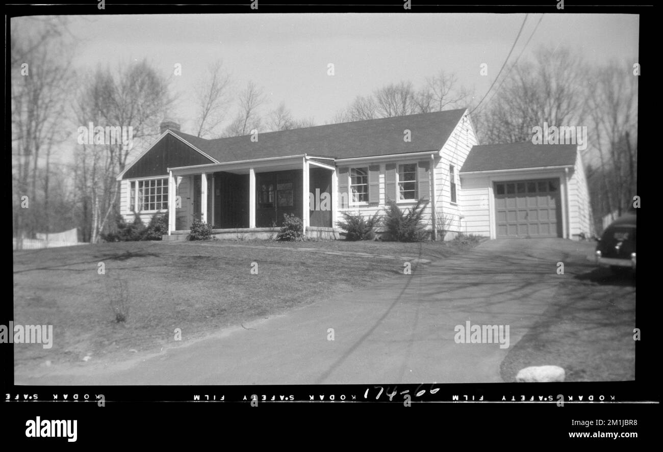 66 Hunnewell St , Houses. Needham Building Collection Stock Photo - Alamy