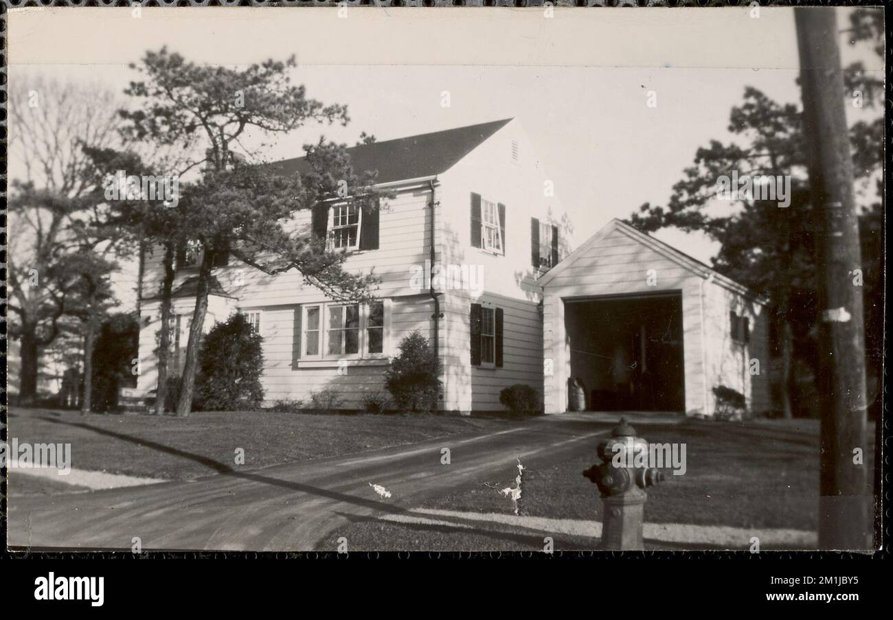 67 Whittier Rd , Houses. Needham Building Collection Stock Photo - Alamy