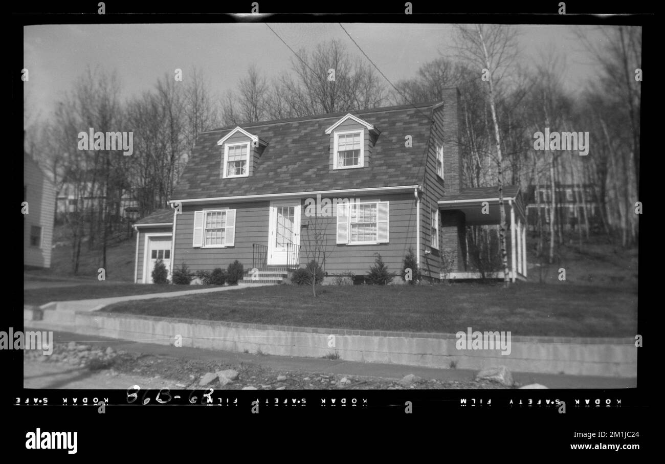 68 Donna Rd , Houses. Needham Building Collection Stock Photo - Alamy