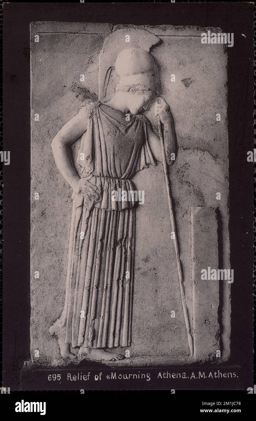 Mourning athena relief hi-res stock photography and images - Alamy