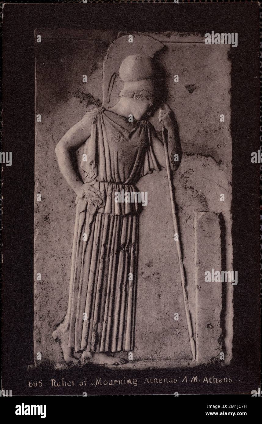 Mourning athena relief hi-res stock photography and images - Alamy