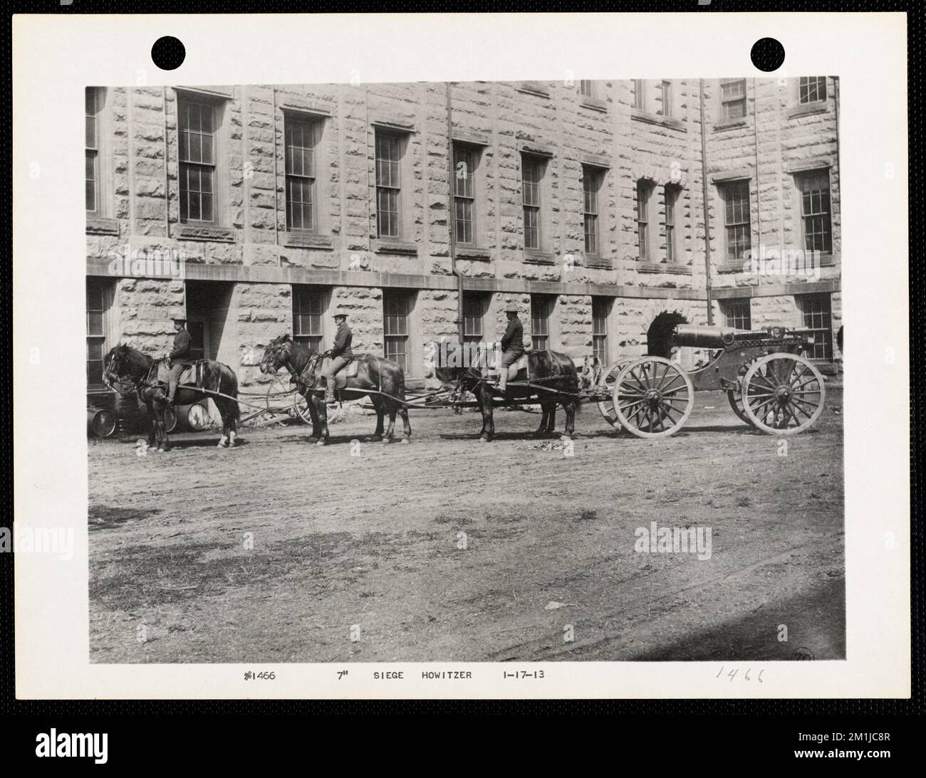 7' siege howitzer , Howitzers, Artillery Weaponry. Records of U.S. Army ...