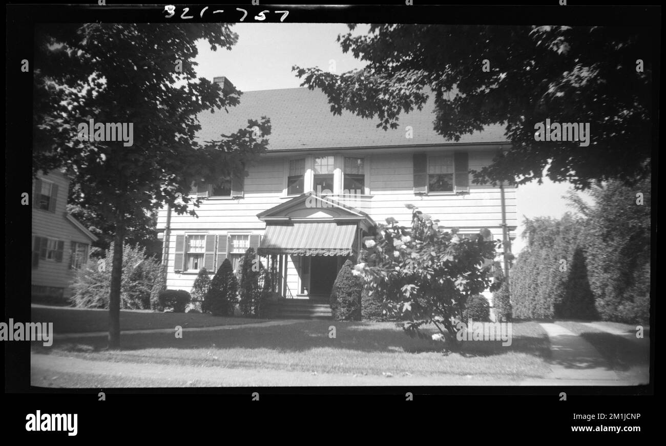 757 Webster St , Houses. Needham Building Collection Stock Photo - Alamy